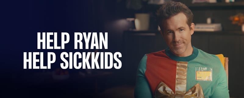 Help Ryan Help SickKids | Your donation will be matched
